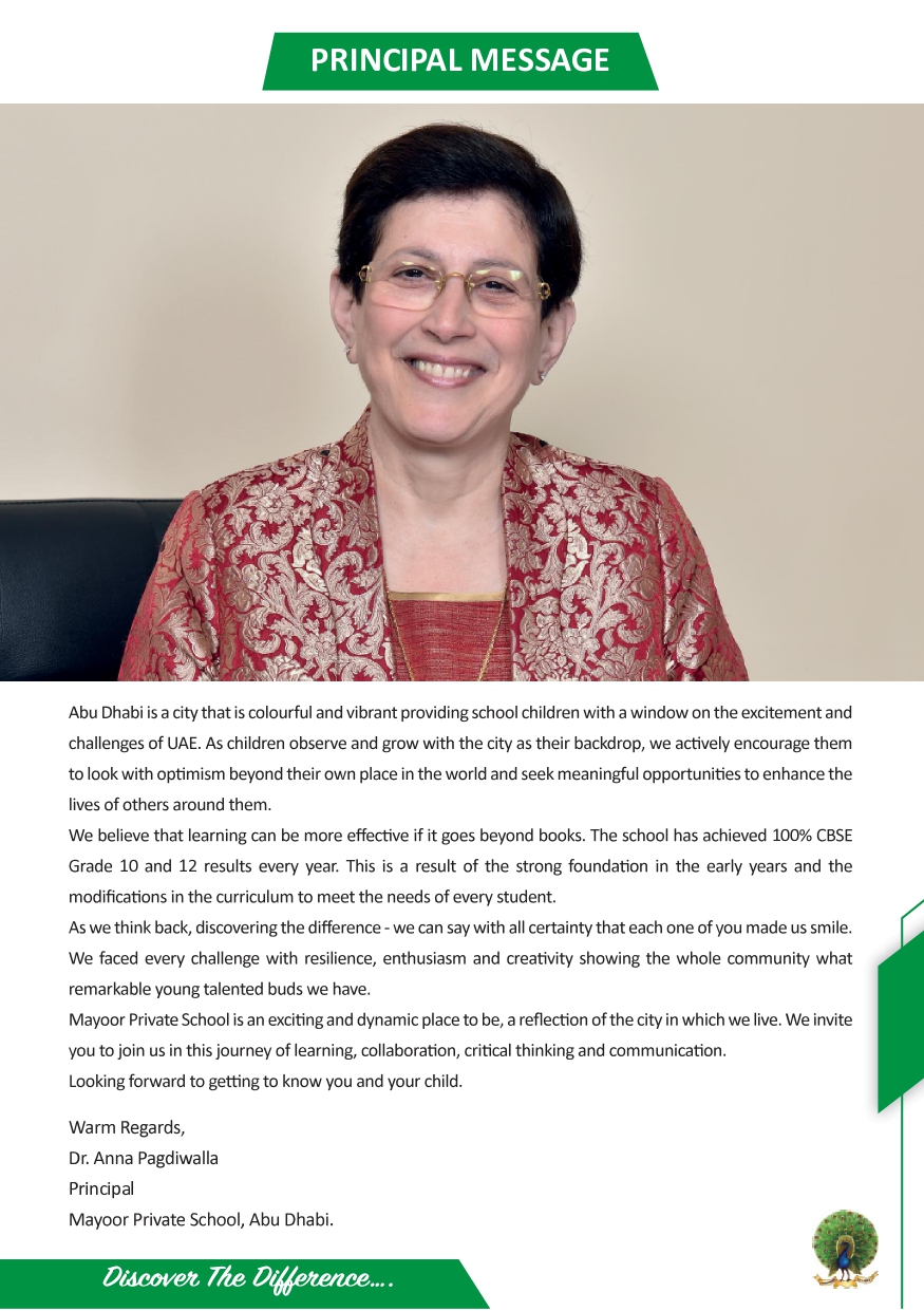 Our Principal, Mayoor Private School LLC